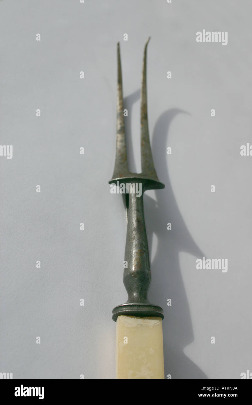 Bone handle fork hi-res stock photography and images - Alamy