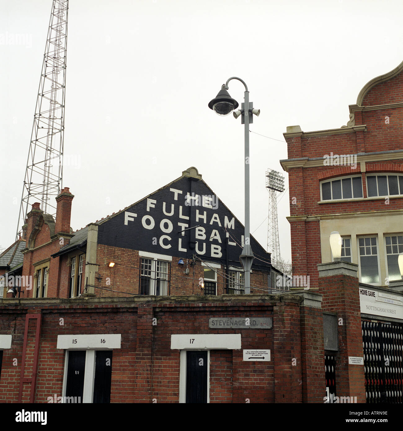 Craven Cottage, home of Fulham Football Club Stock Photo - Alamy