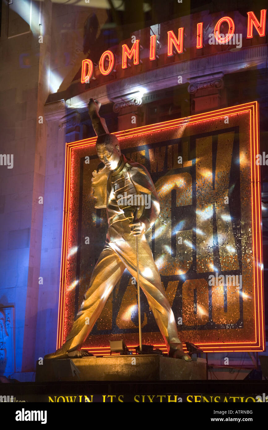 We Will Rock You the Queen revival musical at the Dominion Theatre ...