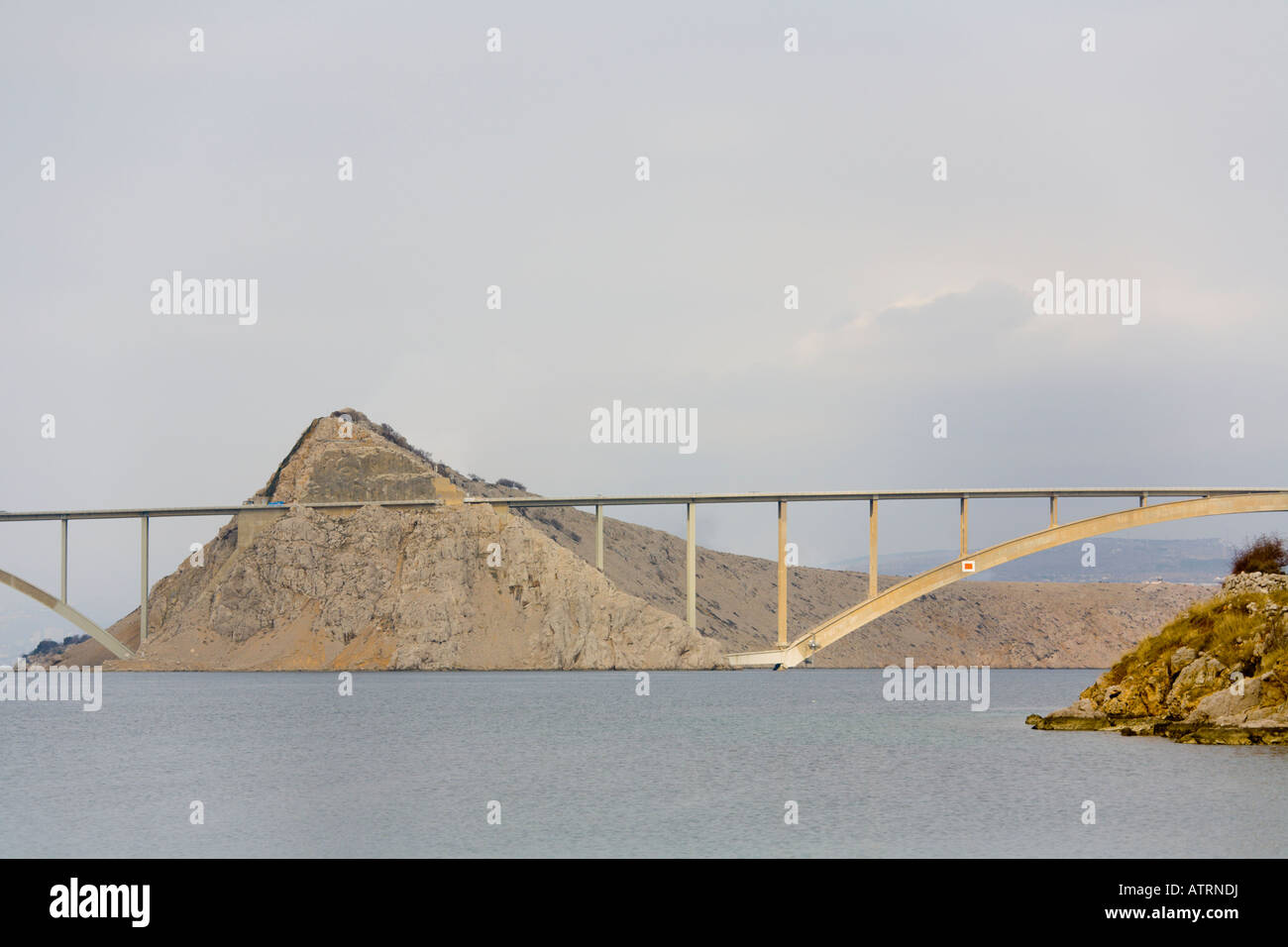 Krk island on the horizon hi-res stock photography and images - Alamy