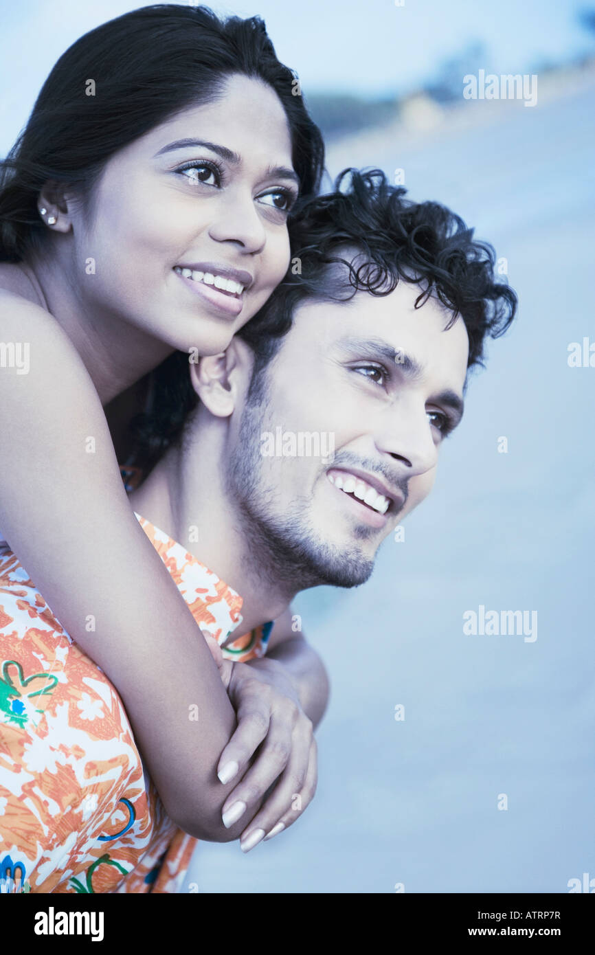 Piggyback adults side view hi-res stock photography and images - Alamy