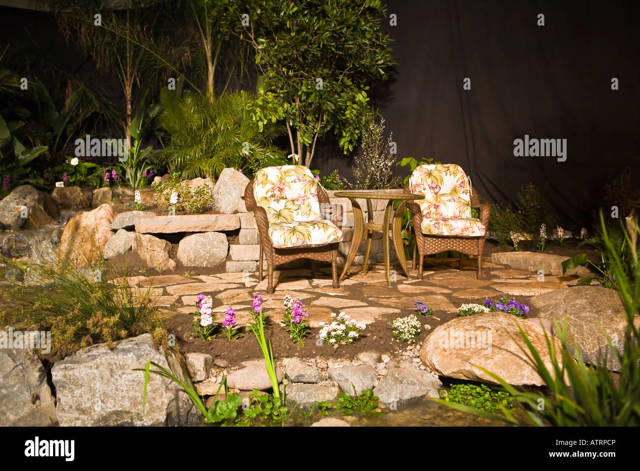 Home & Garden Show landscape Stock Photo - Alamy