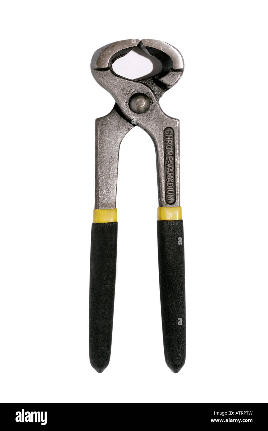 pincer pliars blacksmiths tongs tool pinch extract pull remove DIY do ...