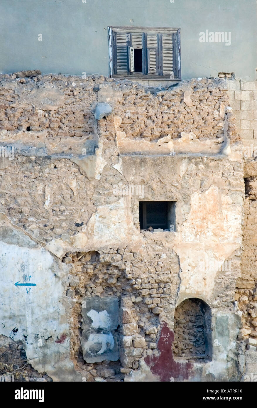 Old textured masonry building, Hama, Syria, Middle East. DSC 5984 Stock ...