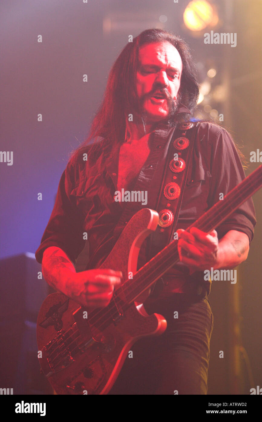 Lemmy from heavy metal band Motorhead Stock Photo - Alamy