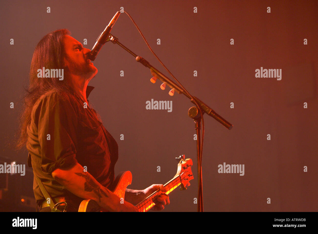 Lemmy from heavy metal band Motorhead Stock Photo - Alamy