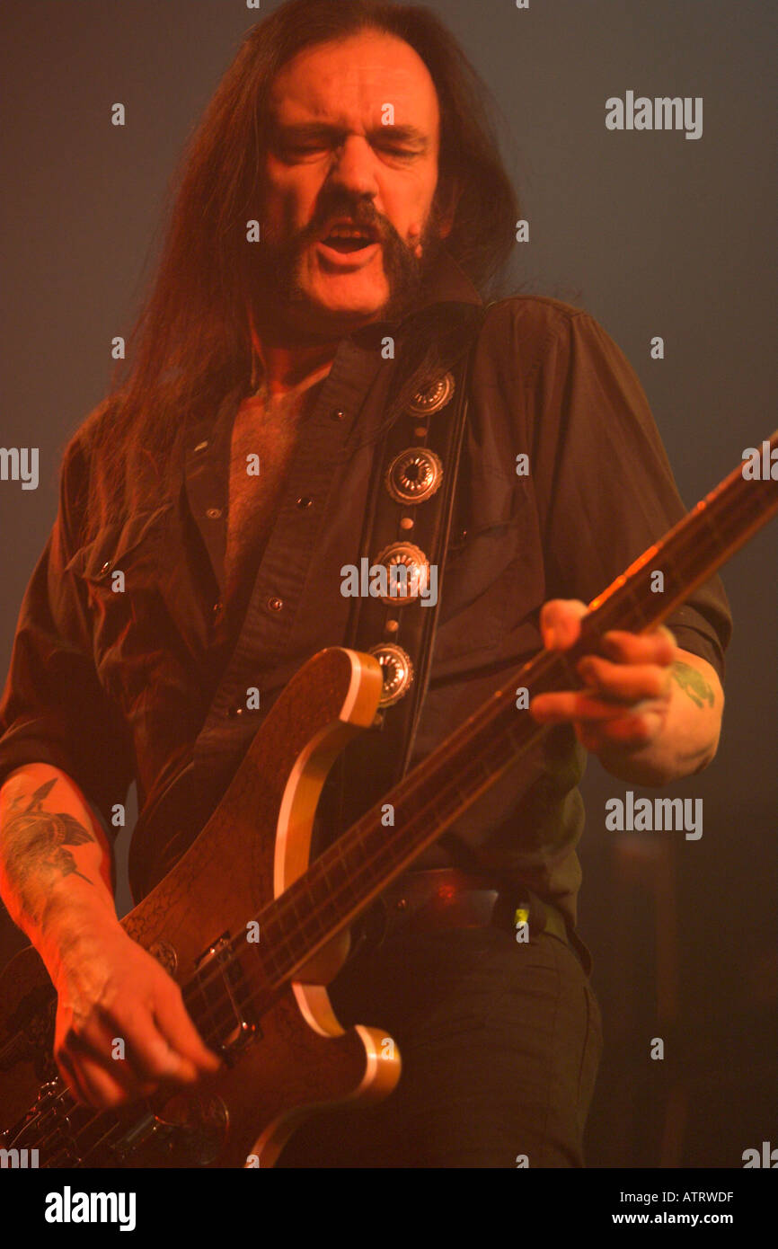 Lemmy from heavy metal band Motorhead Stock Photo - Alamy