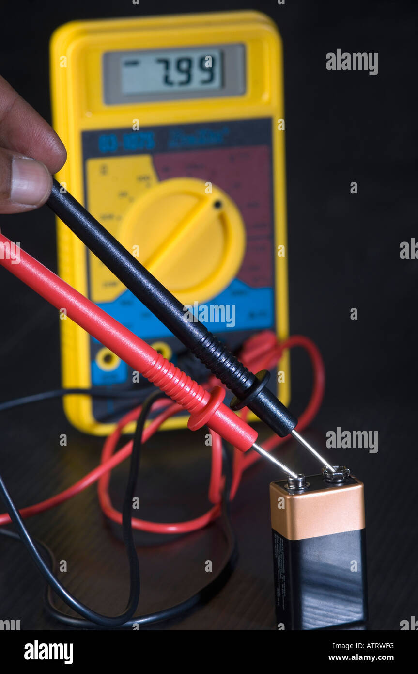 Multimeter black color hi-res stock photography and images - Alamy