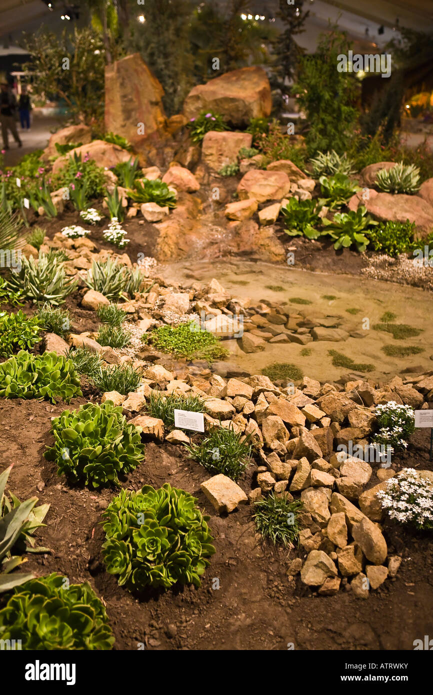 Home & Garden Show landscape Stock Photo - Alamy