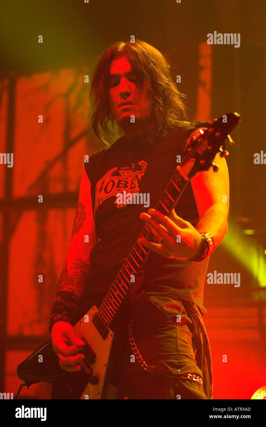 Rob Flynn from heavy metal band Machine Head Stock Photo - Alamy