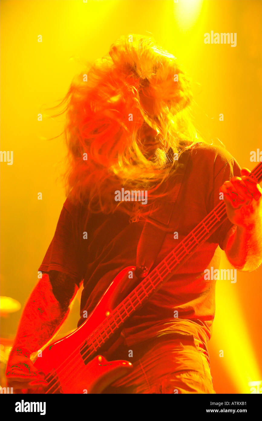 Adam Duce of heavy metal band Machine Head Stock Photo - Alamy