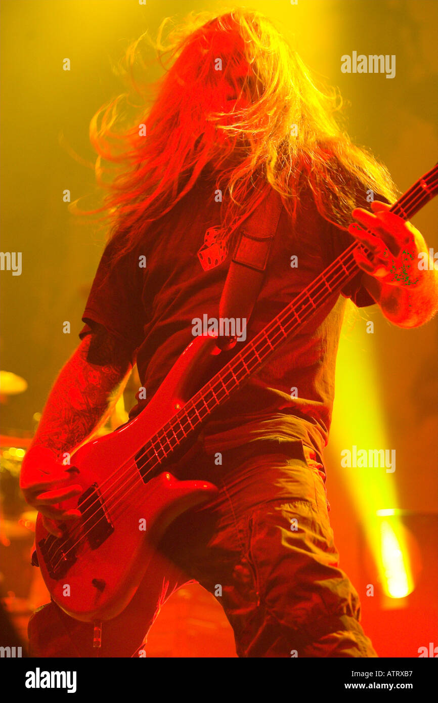 Adam Duce of heavy metal band Machine Head Stock Photo - Alamy