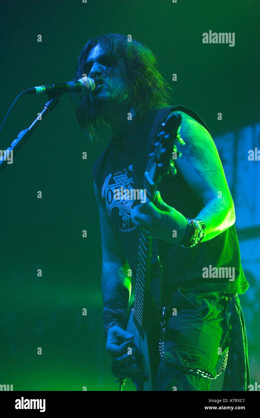 Rob Flynn from heavy metal band Machine Head Stock Photo - Alamy