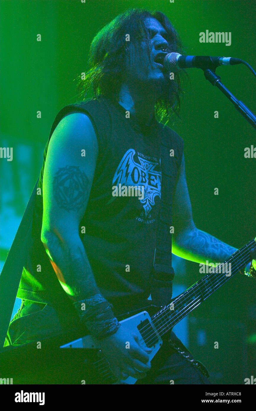 Rob Flynn from heavy metal band Machine Head Stock Photo - Alamy