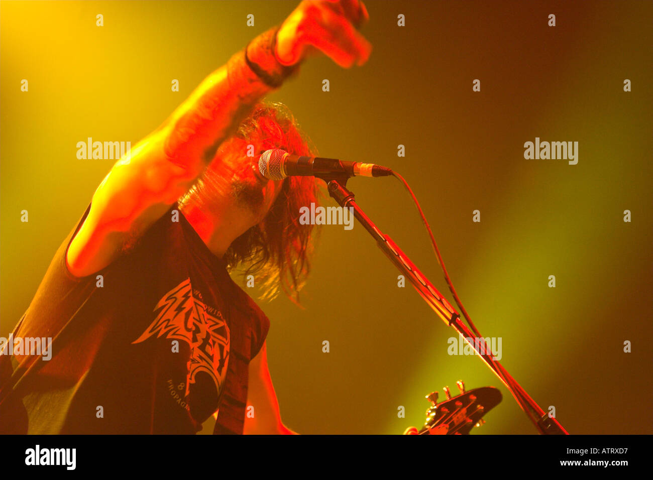 Rob Flynn from heavy metal band Machine Head Stock Photo - Alamy