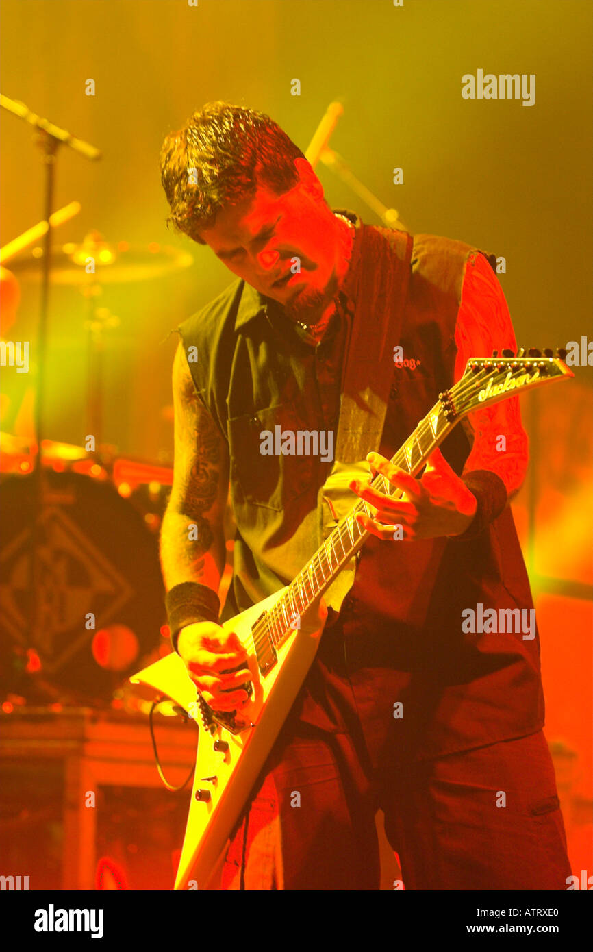 Phil Demmel from heavy metal band Machine Head Stock Photo - Alamy