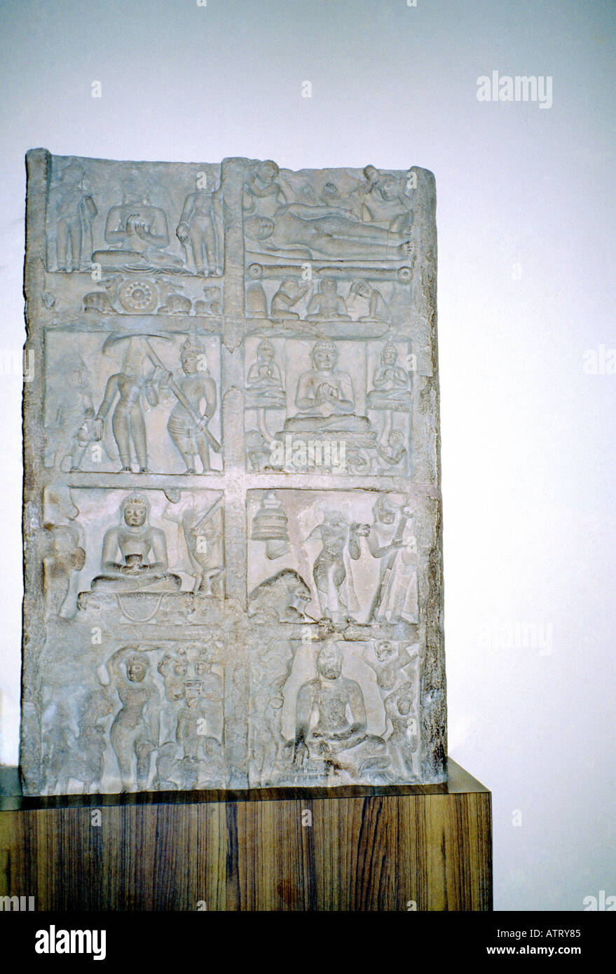 Sarnath India Gupta Buddha 5th Century AD Stone Relief Life of Buddha ...