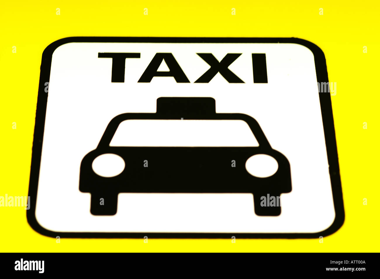 sign, taxi rank Stock Photo - Alamy