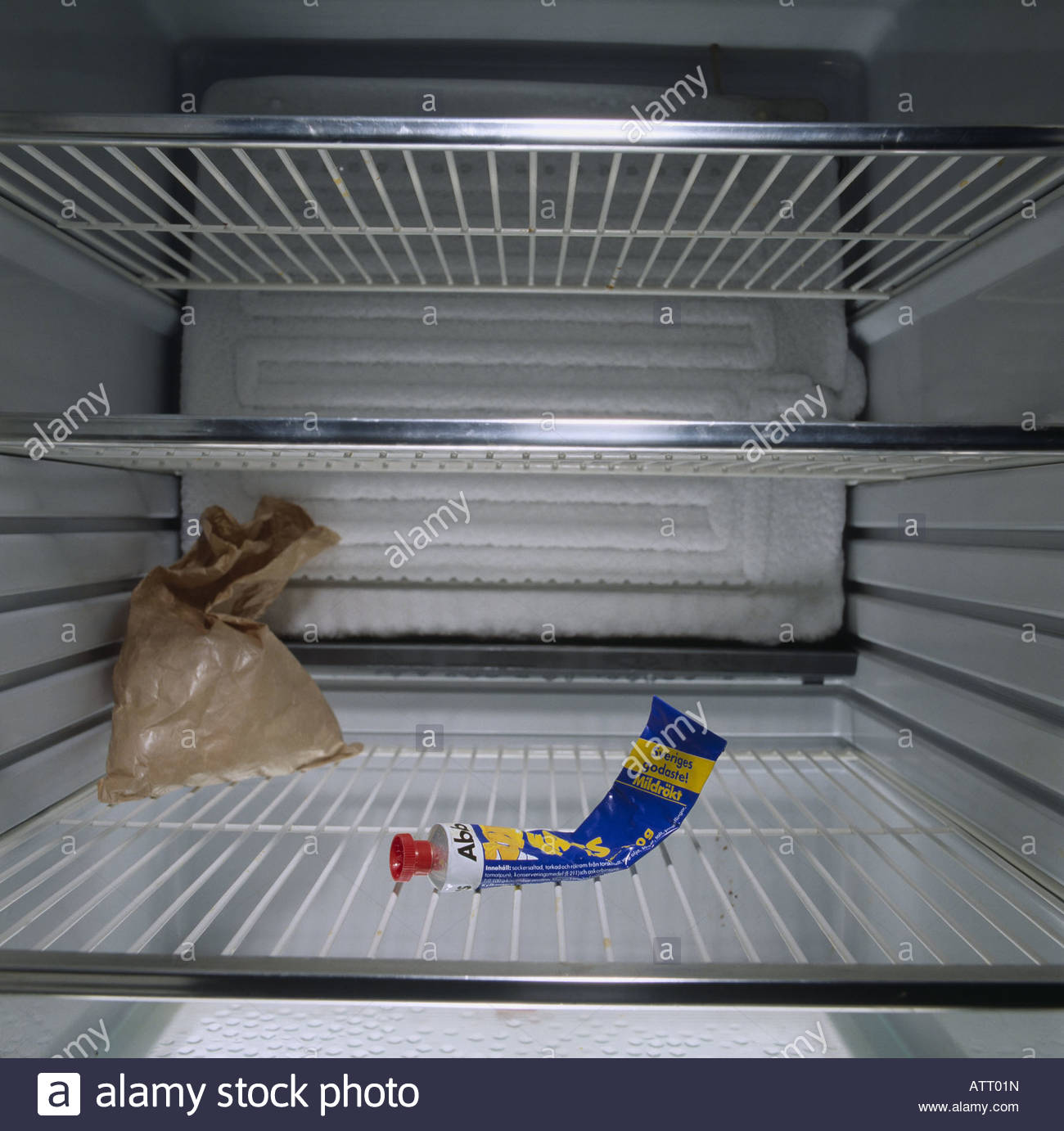 Almost Empty Fridge Stock Photos & Almost Empty Fridge Stock Images - Alamy