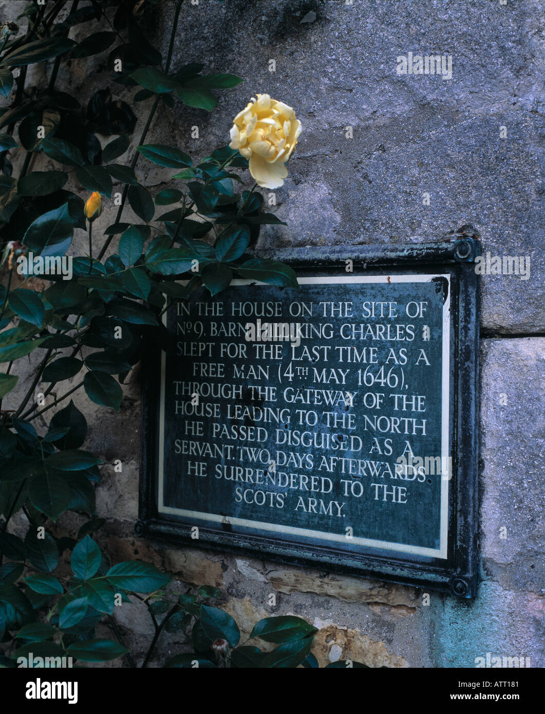 Historic signage in Stamford Lincolnshire England Stock Photo - Alamy