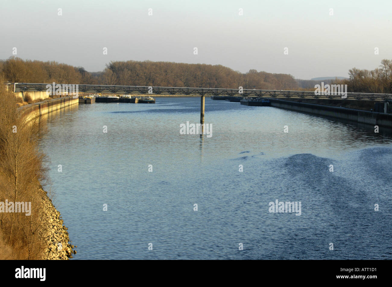 Vienna, river Danube Stock Photo - Alamy