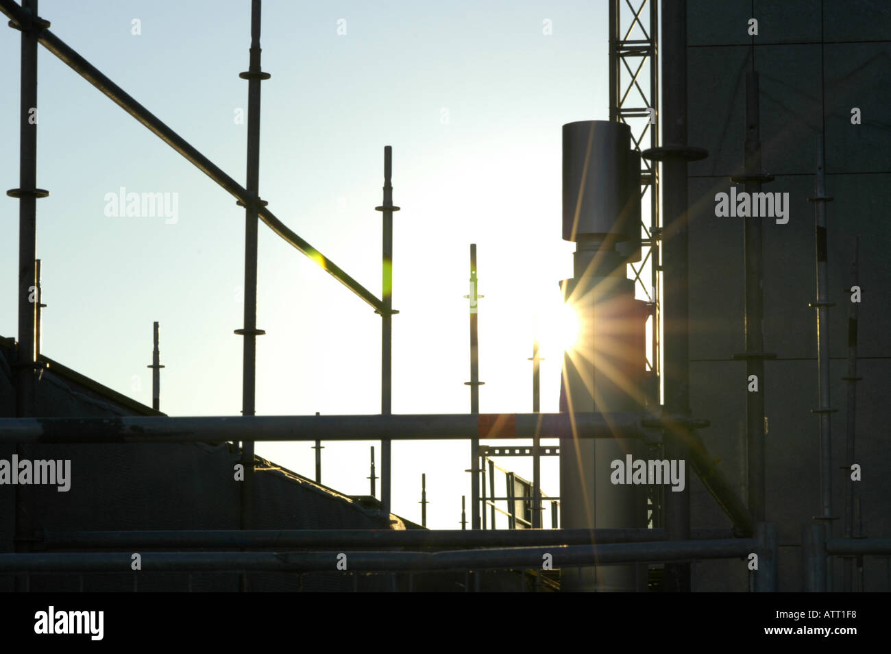 Vienna, Danube City, modern architecture, construction Stock Photo - Alamy