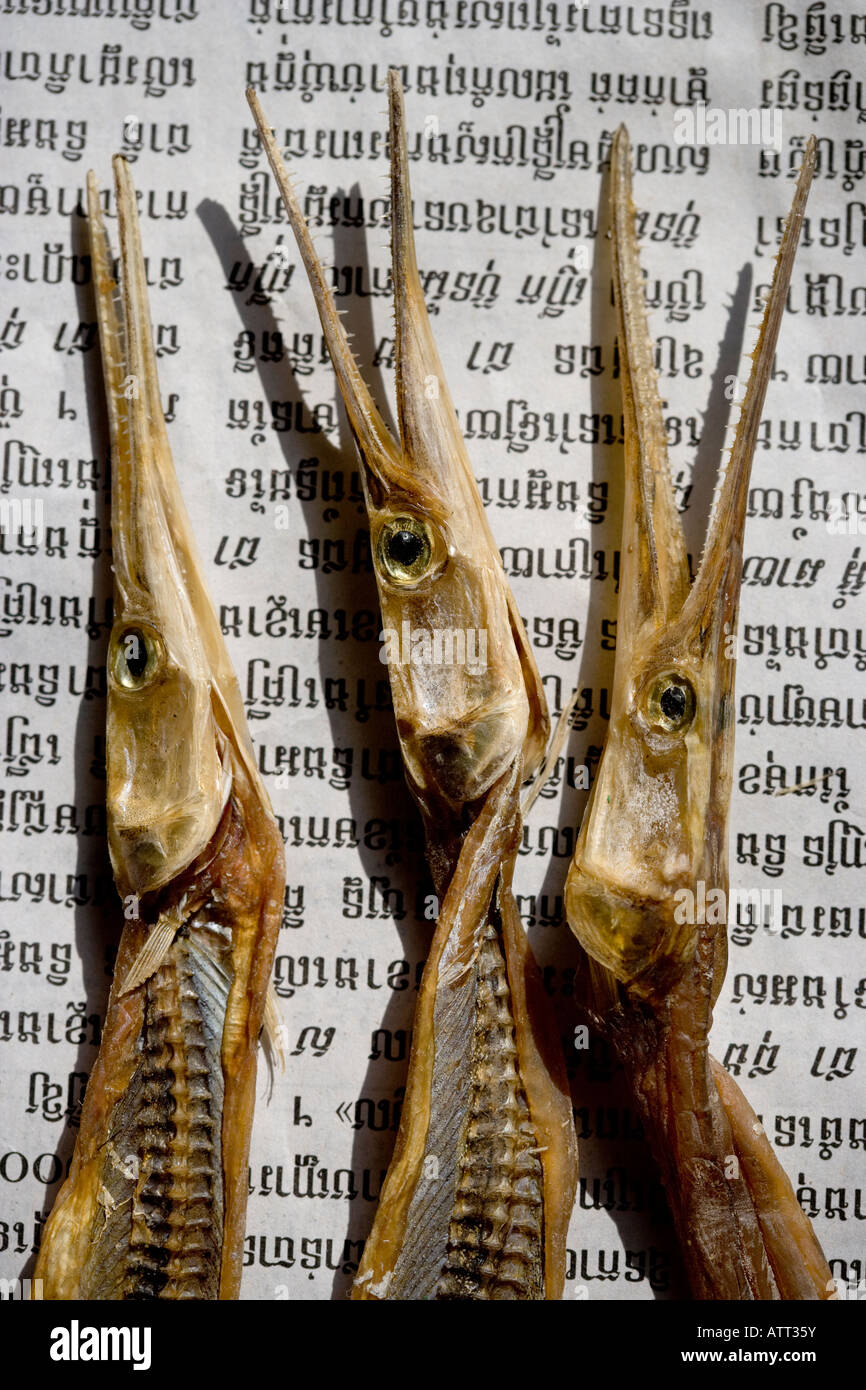 Dried Fish Cambodia Stock Photo - Alamy