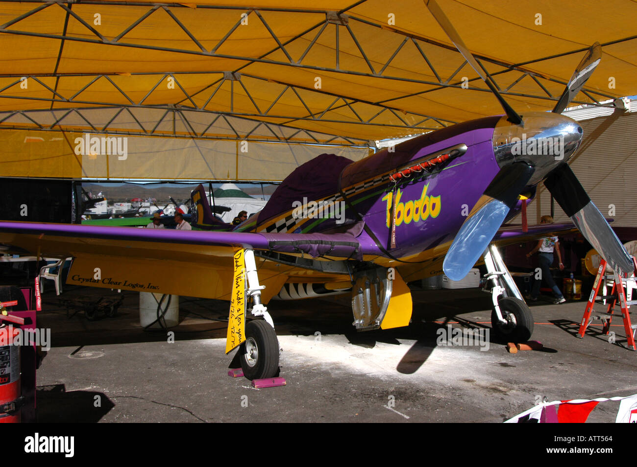 Airplane at Reno Air Races Reno Nevada USA Stock Photo - Alamy