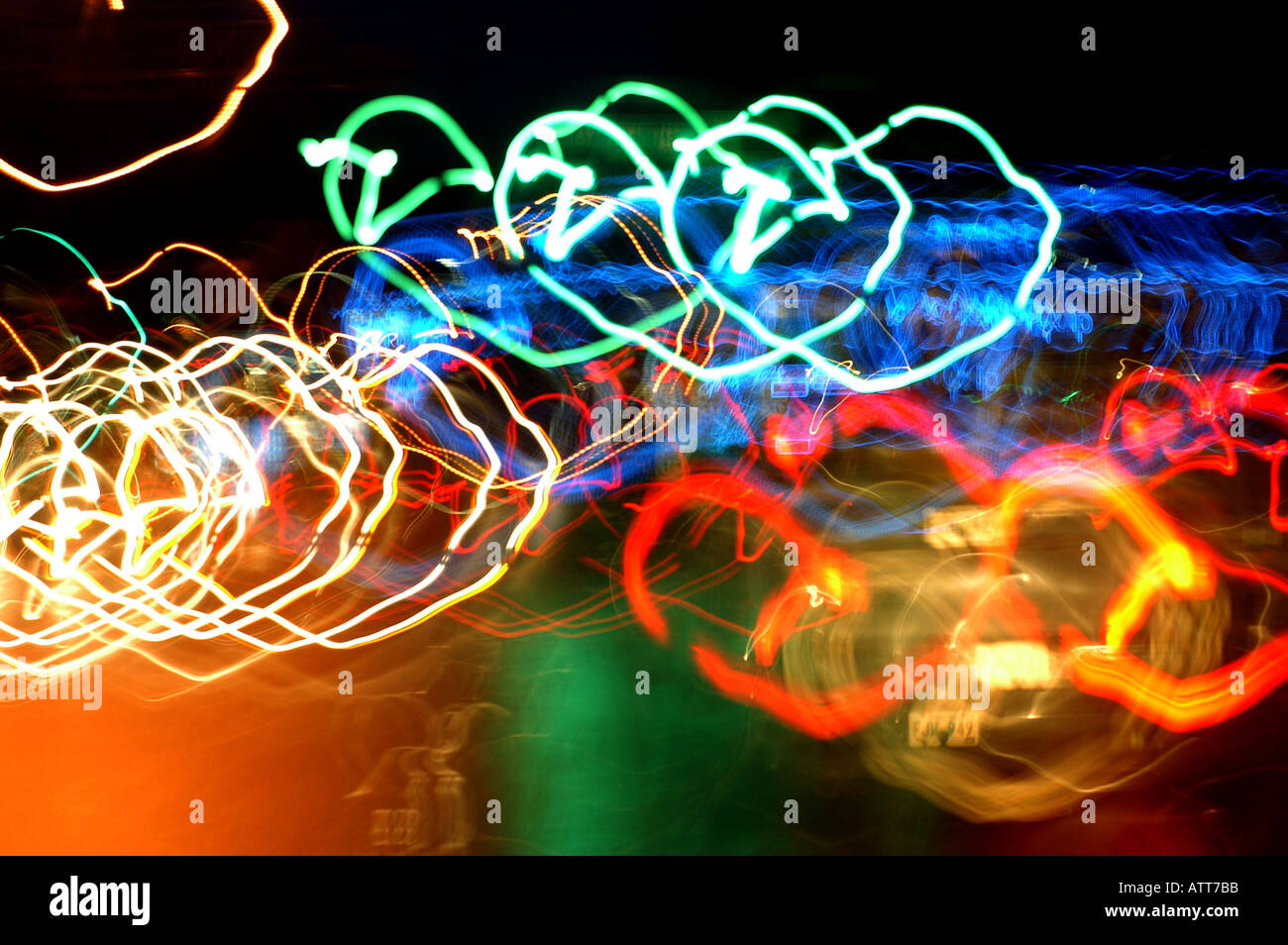 Neon lights on red background hi-res stock photography and images - Alamy