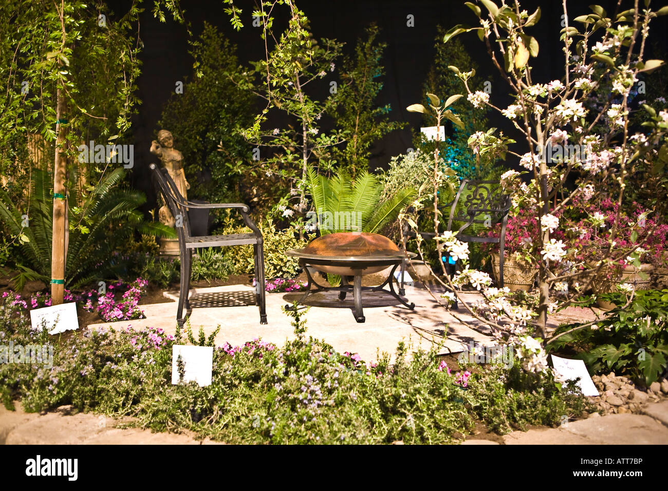 Home & Garden Show landscape Stock Photo - Alamy