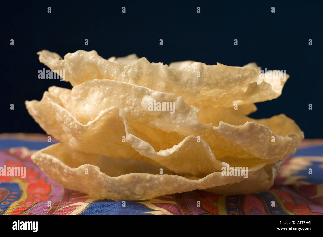 Papadoms hi-res stock photography and images - Alamy