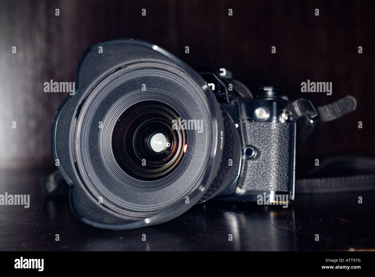 mechanical photo camera Stock Photo - Alamy