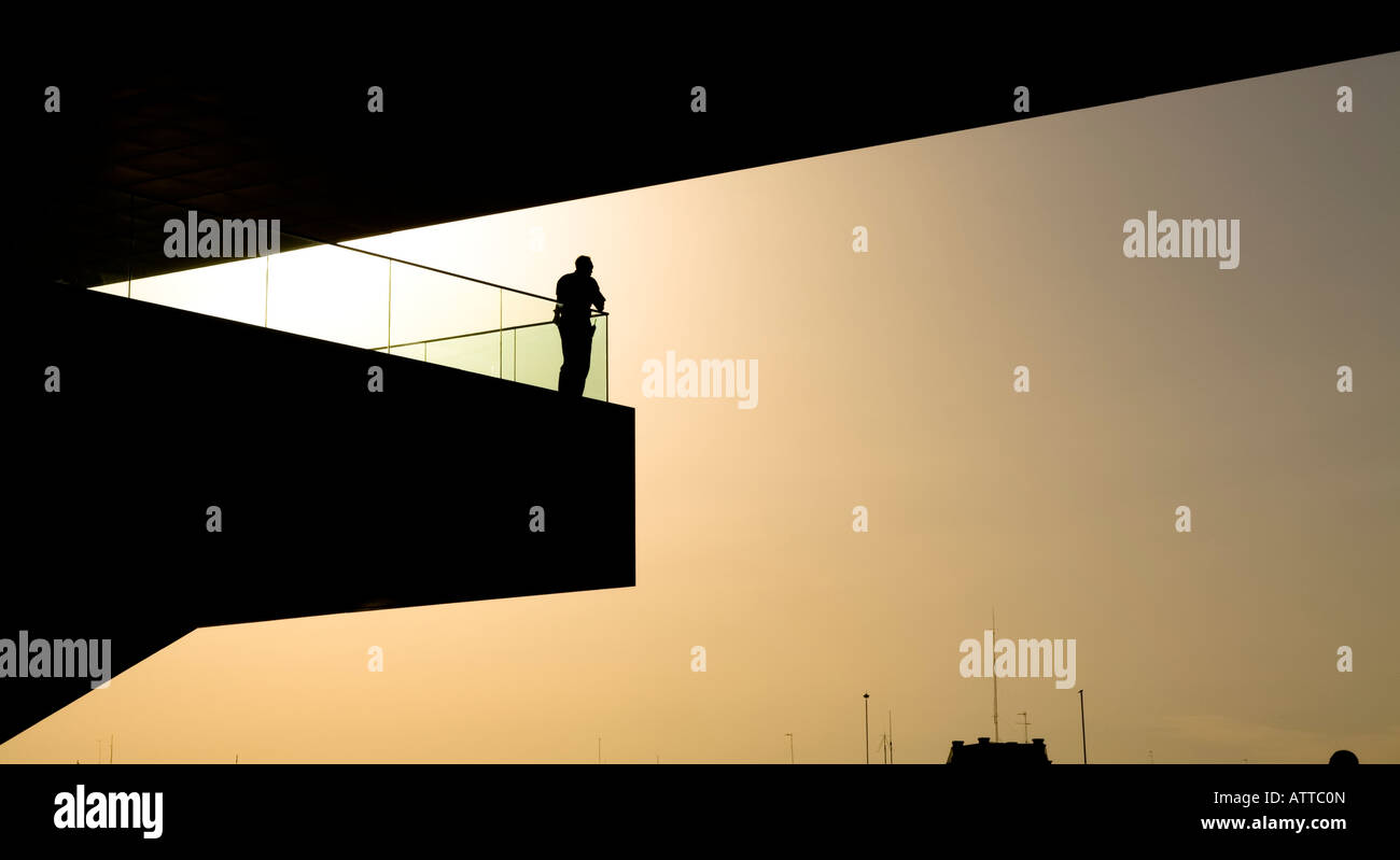 Security guard silhouette hi-res stock photography and images - Alamy