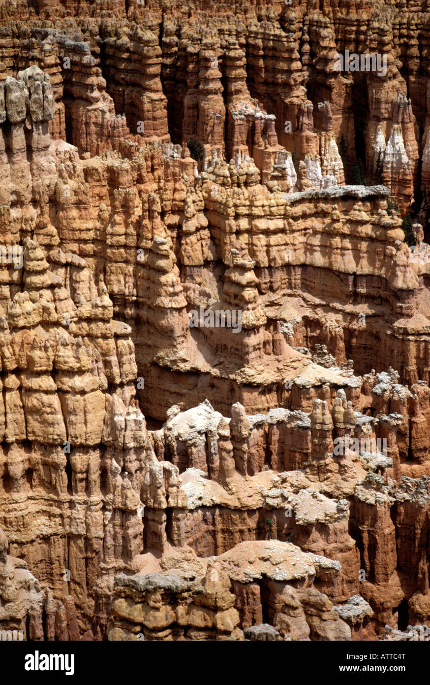 UT Utah Bryce Canyon National Park Silent City erosion geologic ...
