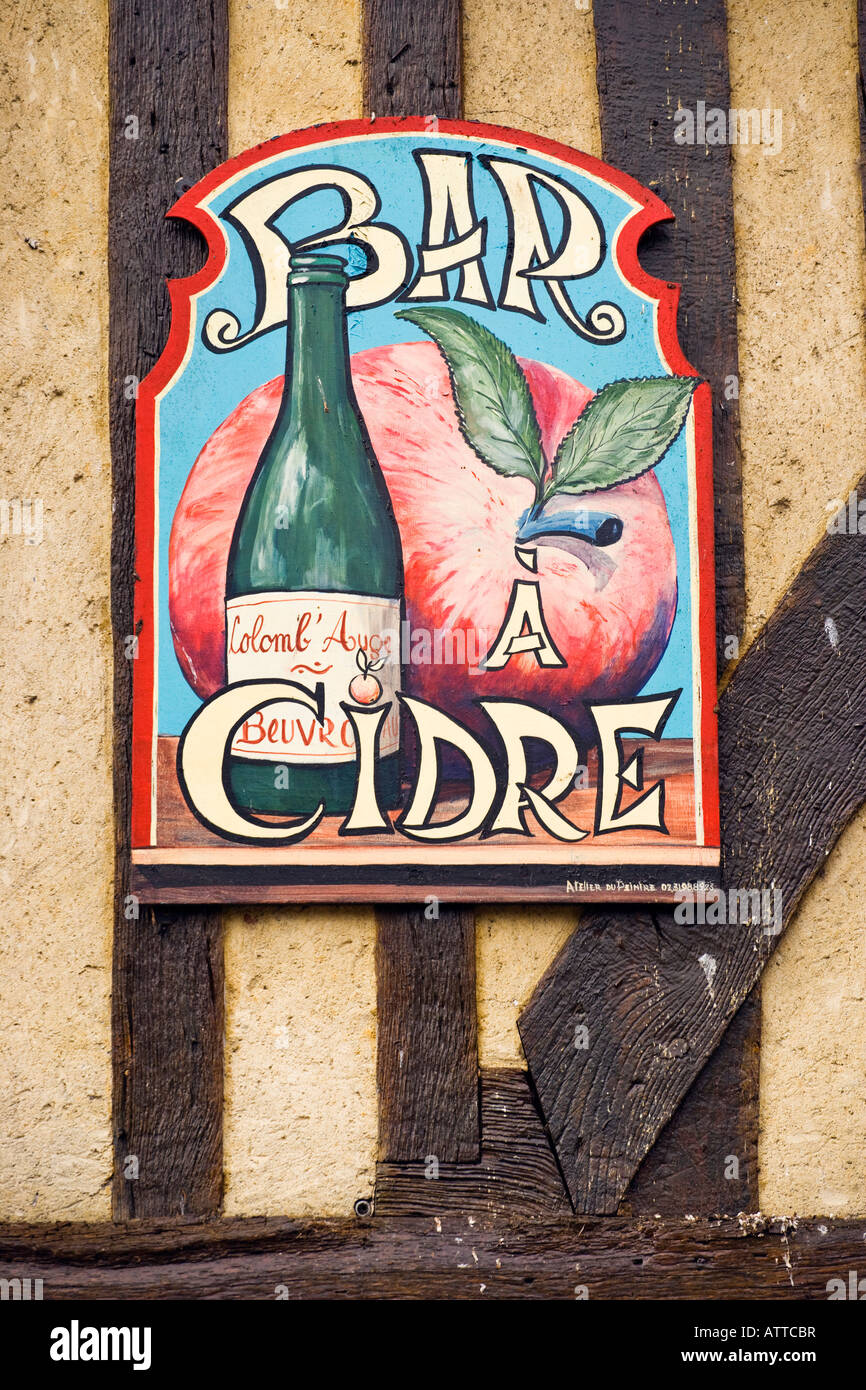 Cider cidre apple Normandy Normandie France Stock Photo - Alamy