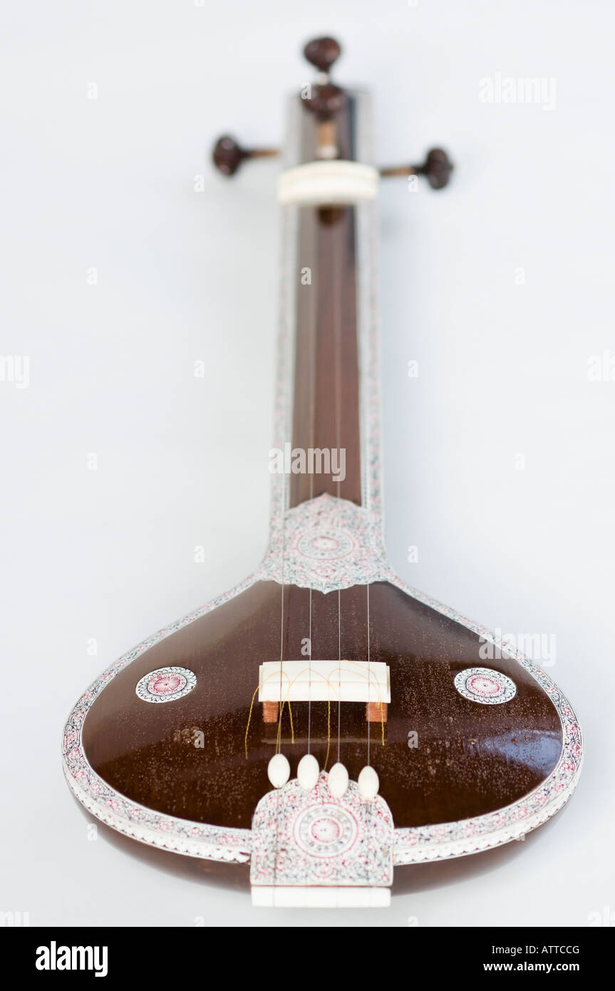 Close-up of a sitar Stock Photo - Alamy
