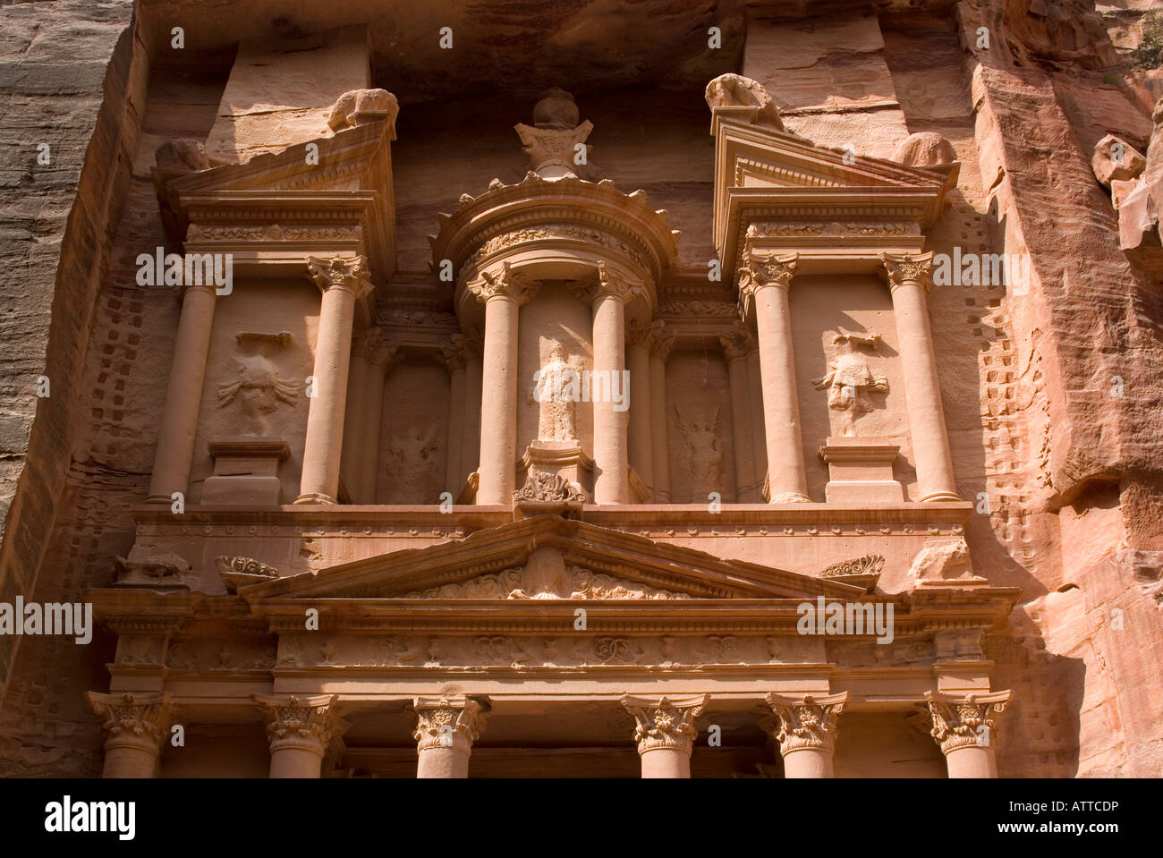 The Treasury Petra Jordan Stock Photo - Alamy