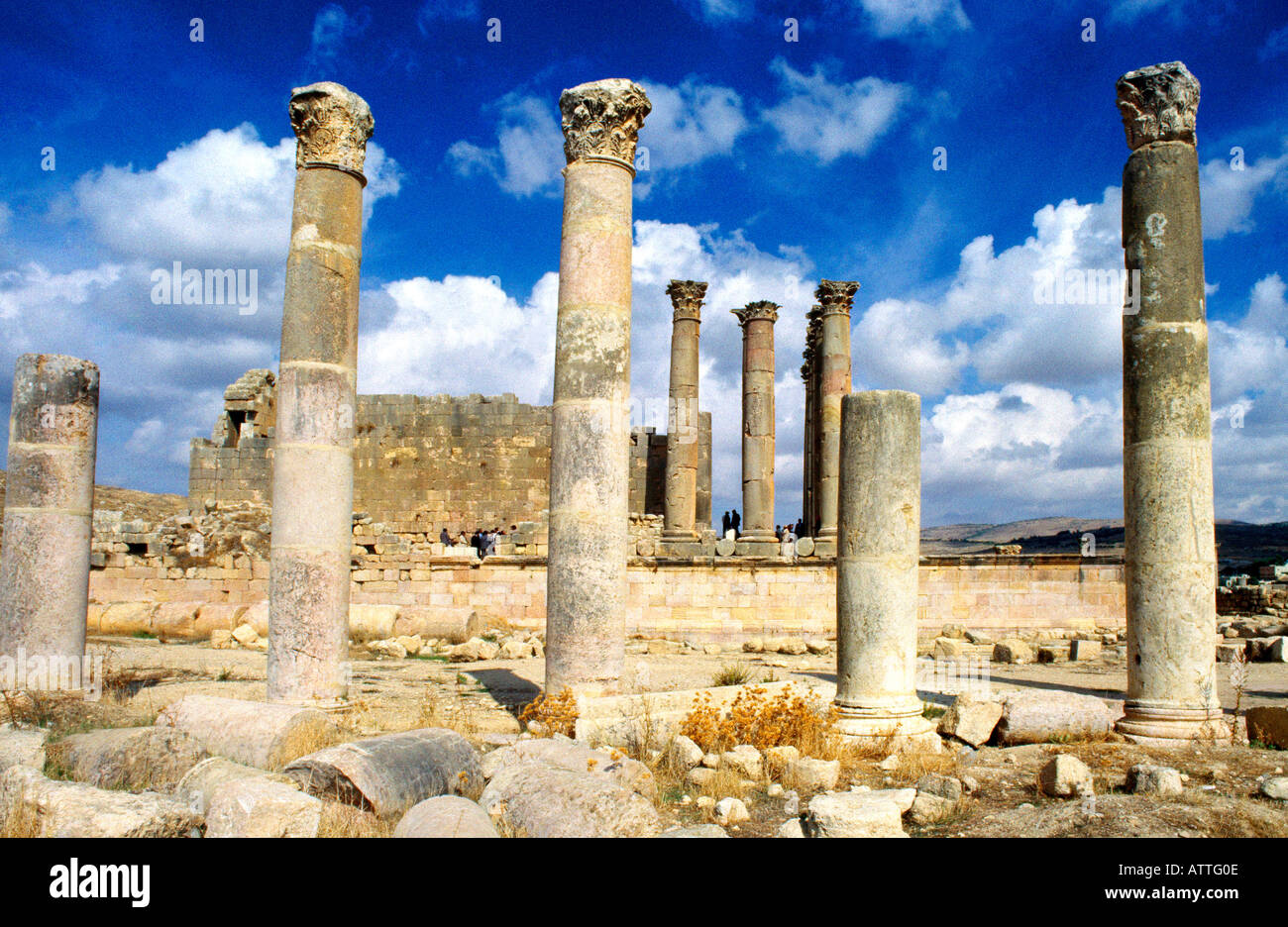 Jerash ancient roman city hi-res stock photography and images - Alamy