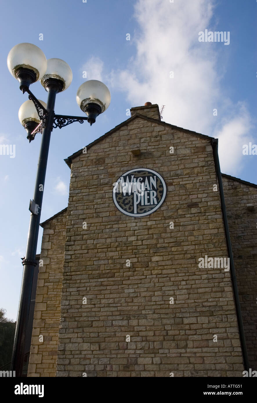 Wigan pier sign hi-res stock photography and images - Alamy