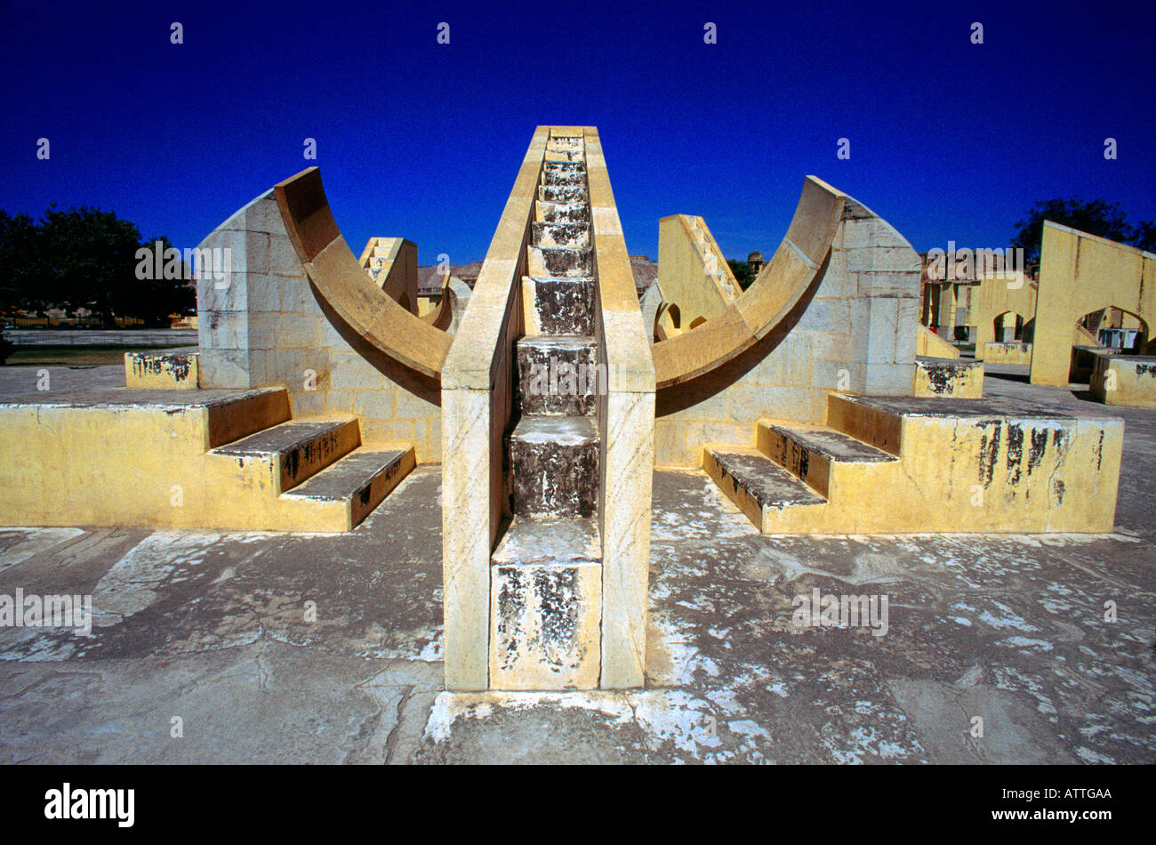 Jaipur India Jantar Mantar Observatory Laghu Samrat Yantra Small ...