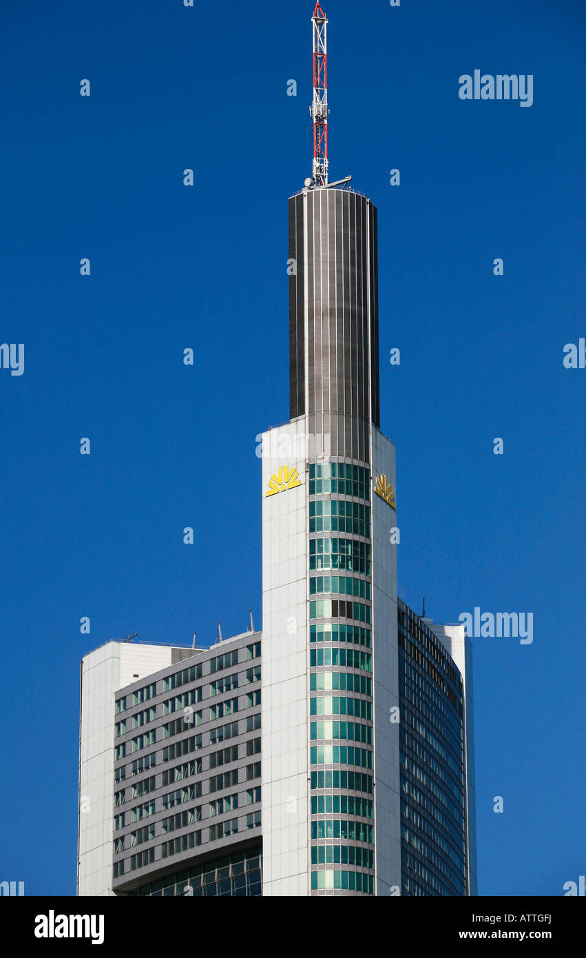 Commerzbank headquarters banking district frankfurt hi-res stock ...