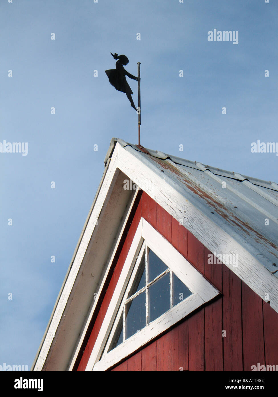 Wooden house weather vane hi-res stock photography and images - Alamy