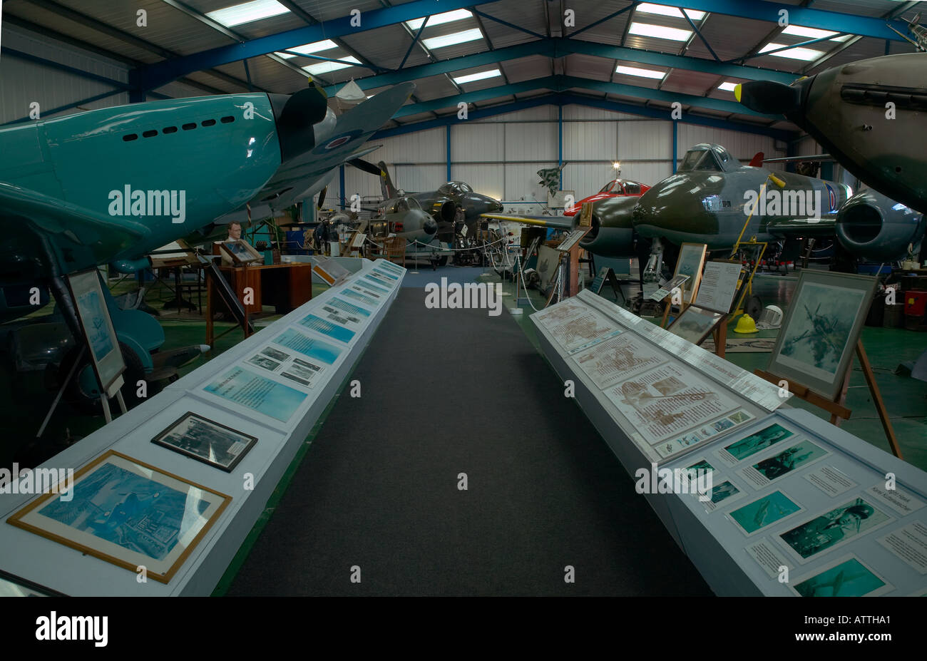 Merston Hall hangar at Tangmere Military Aviation Museum, Sussex ...