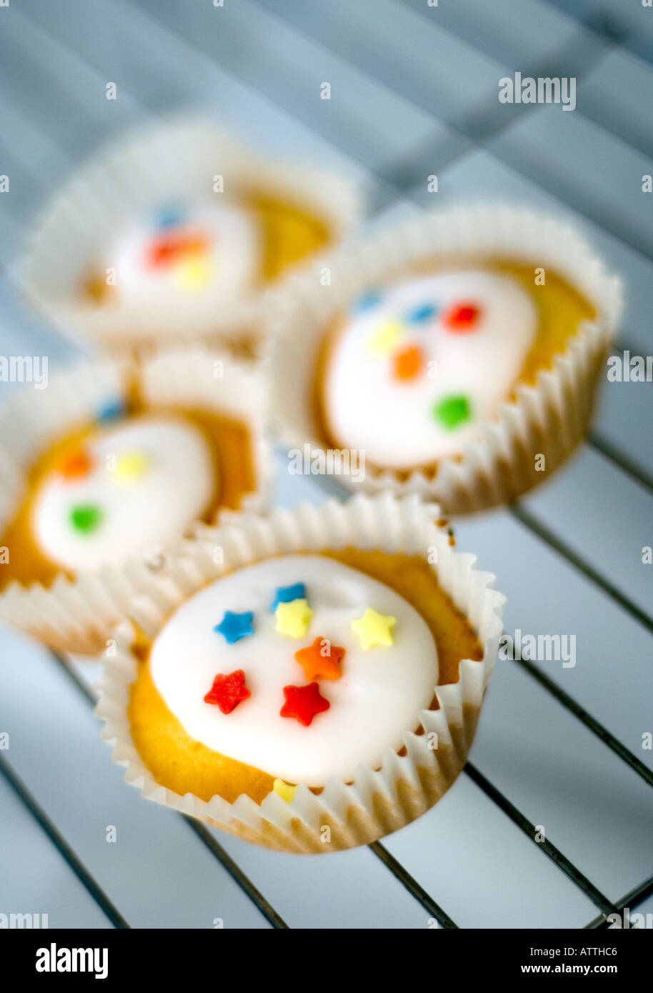 Fluffy cream filled cakes hi-res stock photography and images - Alamy