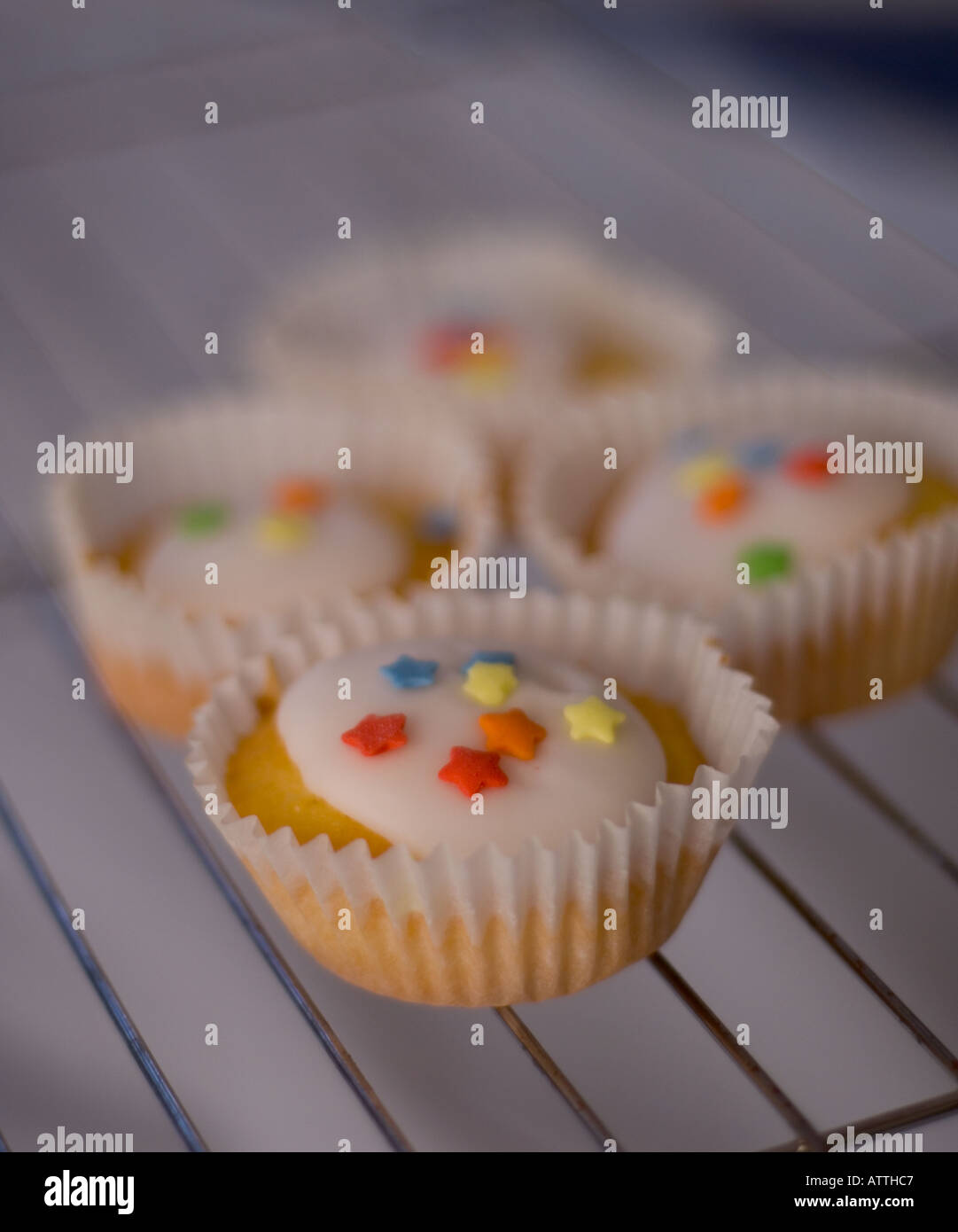 Fluffy cream filled cakes hi-res stock photography and images - Alamy