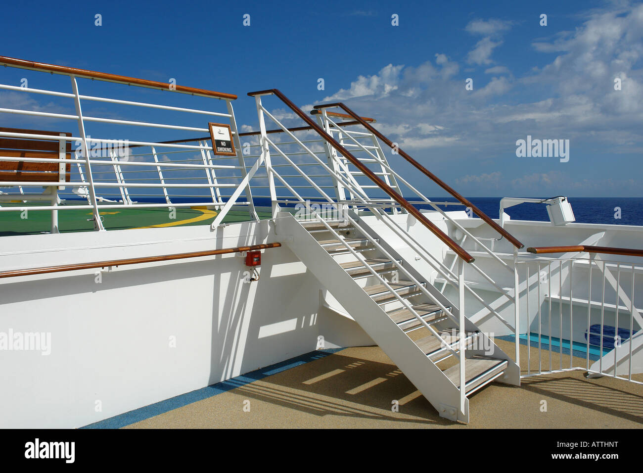 stairs on boat cruise Stock Photo - Alamy