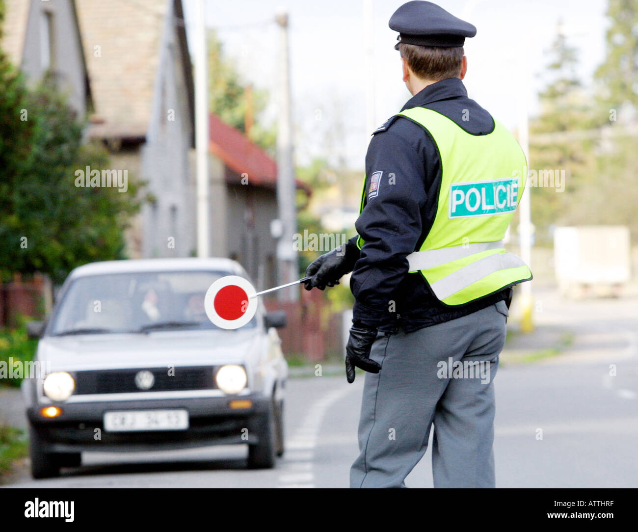 Police Officers Controlling Traffic High Resolution Stock Photography ...