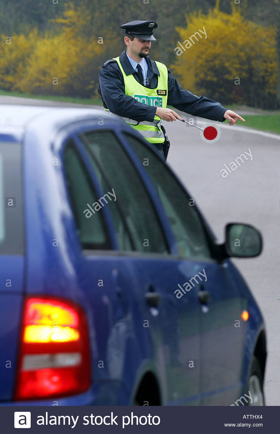 Police Officers Controlling Traffic Stock Photos & Police Officers ...