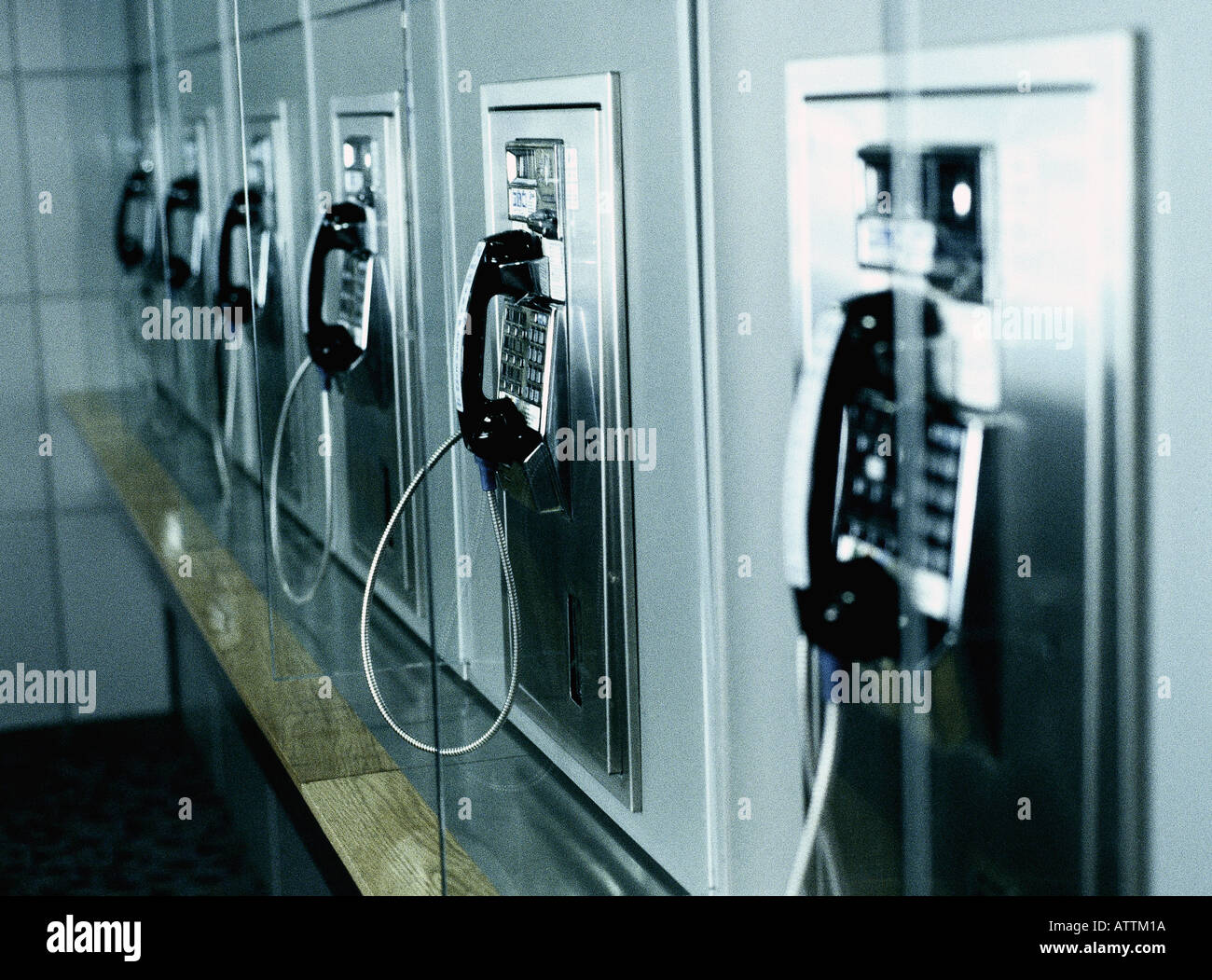 Payphone row hi-res stock photography and images - Alamy