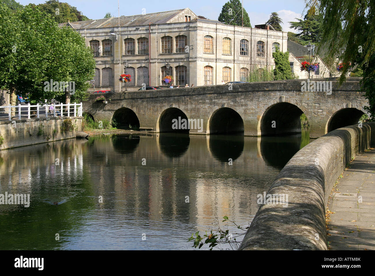Road bridge at Bradford on Avon Wiltshire England uk Stock Photo - Alamy